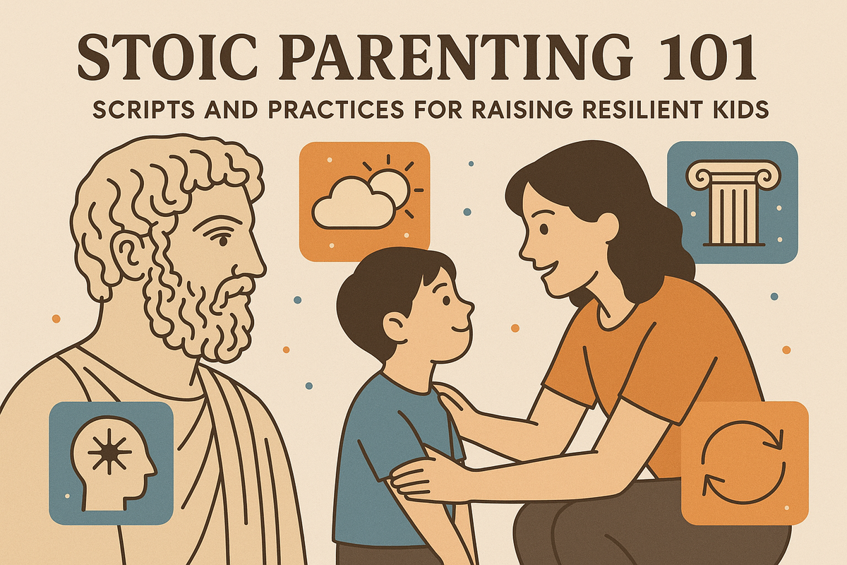 Stoic Parenting: Raising Resilient, Virtuous Kids with Calm and ...
